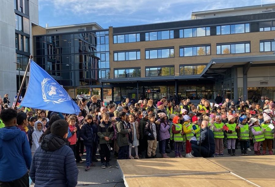 Flott markering av FN-dagen!